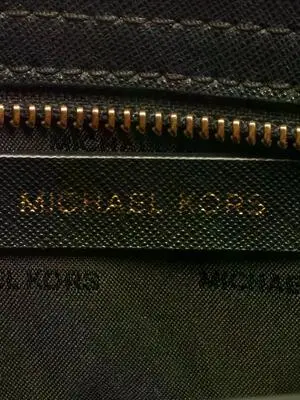 Michael Kors Selma Saffiano Leather Crossbody Bag - Black