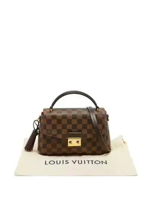 LOUIS VUITTON Croisette Damier Ebene Handbag