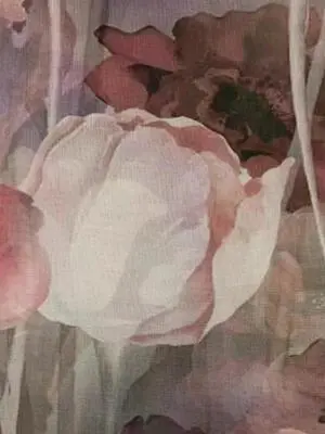 D'ANIELLO Floral-print Frayed-edge Scarf