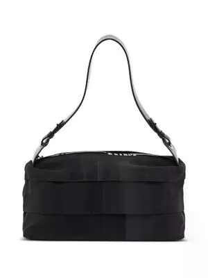 FERRAGAMO Zip-up Shoulder Bag With Textured Pleats