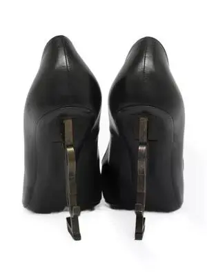 Saint Laurent Opyum Pointed-toe Pumps - Black
