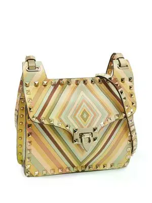 Valentino Garavani 1975 Rockstud Print Crossbody Bag