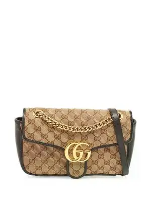 Gucci Gg Marmont Shoulder Bag - Neutrals