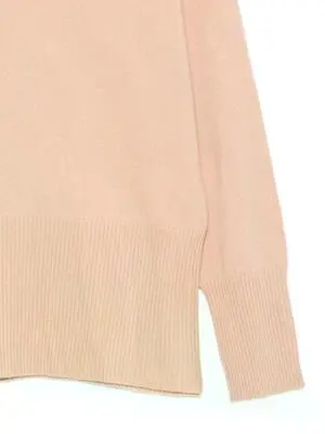 Alpha Studio Roll Neck Sweater With Ribbed Trims