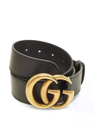 Gucci Logo-buckle Belt - Black