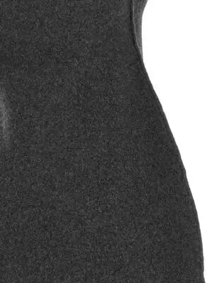 JIL SANDER Mock-neck A-line Mini Dress