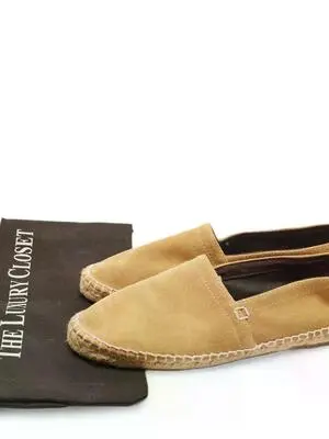 Loewe Suede Espadrille Flats