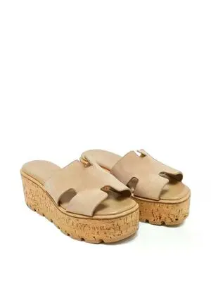 Hermès Eze Platform Sandals
