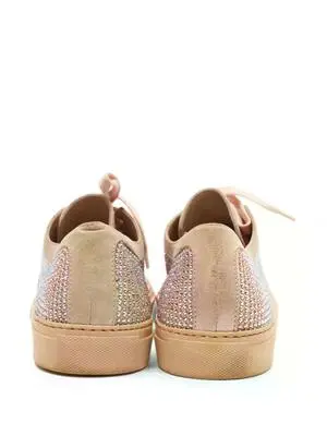LE SILLA Crystal-embellished Low-top Sneakers - Pink
