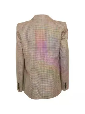 Givenchy Checked Single-breasted Blazer - Neutrals