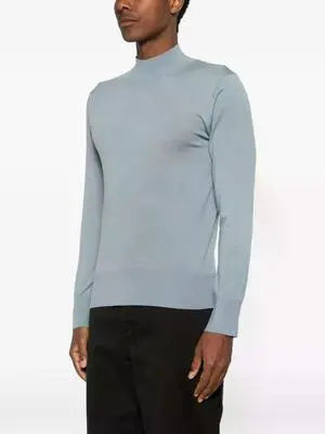 THE ROW Nari High-neck Knitted Sweater
