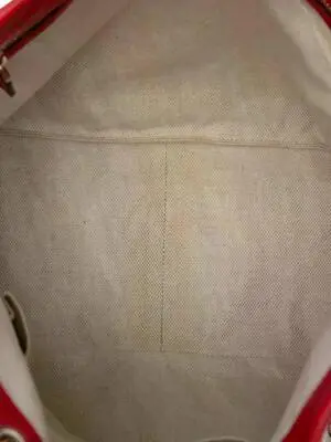 Gucci Medium Gg Canvas Valentine Top Handle Bag Satchel