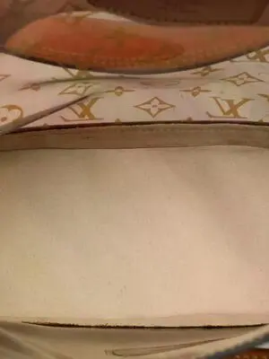 LOUIS VUITTON 2003 Monogram Cabas Sac Ambre Pm Tote Bag