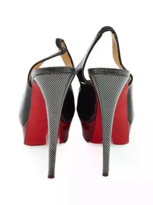 CHRISTIAN LOUBOUTIN Lady Peep Slingback Sandals