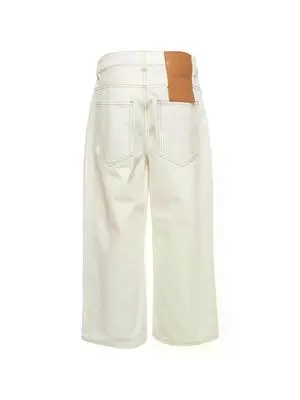 Jacquemus Le De-nîmes Wide-leg Jeans - Neutrals