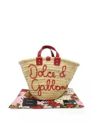 Dolce & Gabbana Kendra Lizard-embossed Tote Bag