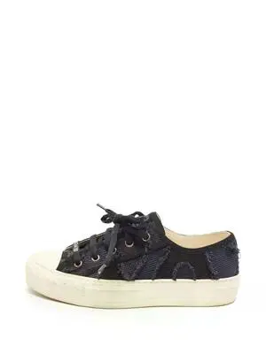 Dior Walk'n' Frayed Sneakers - Black