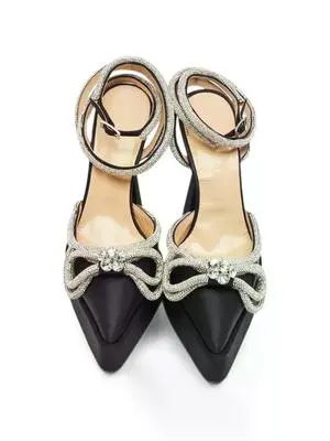 Mach & Mach Double Bow Platform Pumps