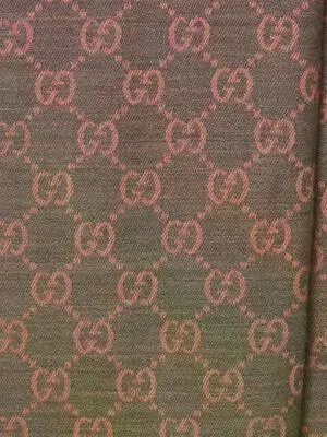 Gucci Gg Jacquard Reversible Scarf