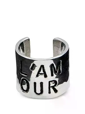 THORAVAL Engraved Ear Cuff - Silver