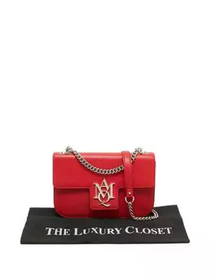 Alexander McQueen Insignia Flap Shoulder Bag