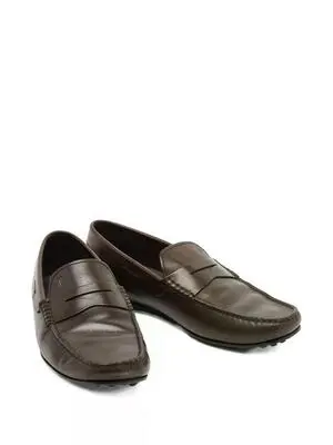 TOD'S Gommino Penny Loafers - Brown