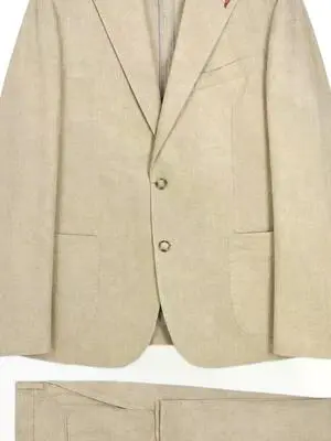 BOB Single-breasted Notched-lapel Suit - Neutrals