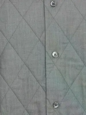 Hermès Quilted-diamond Shirt