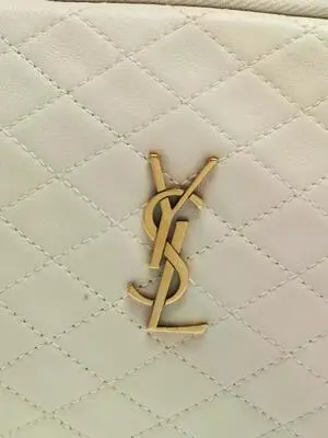 Saint Laurent 2023 Gaby Quilted Clutch Bag