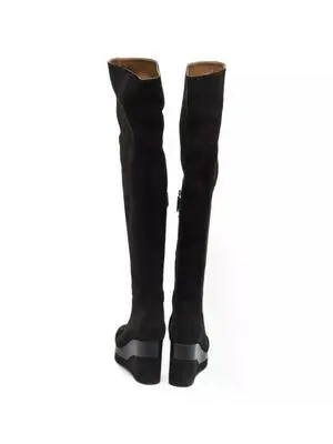 Hermès Platform Wedge Knee-high Boots
