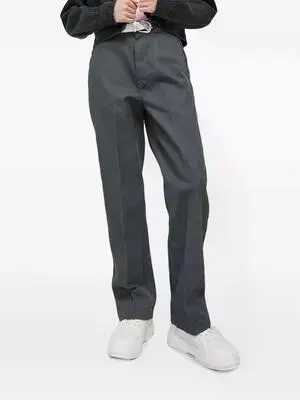 Dickies High-rise Straight-leg Trousers - Grey