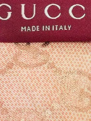 Gucci Monogram Ribbon Scarf