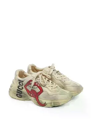 Gucci Rhyton Mouth-print Sneakers