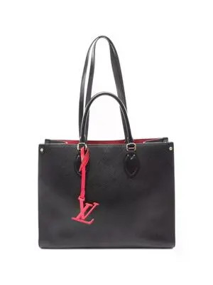 LOUIS VUITTON 2020 Epi Onthego Mm Satchel - Black