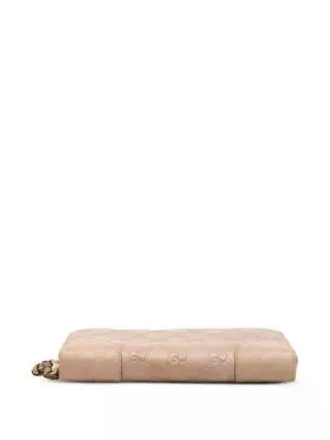 Gucci 2000-2015 Guccissima Bree Zip Around Wallet Long Wallets