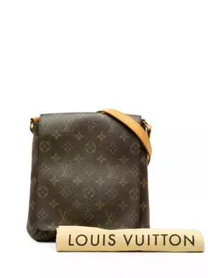 LOUIS VUITTON 2006 Monogram Musette Salsa Pm Long Strap Crossbody Bag - Brown