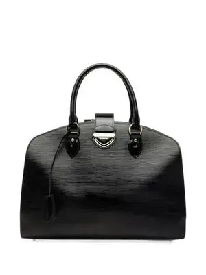 LOUIS VUITTON 2008 Epi Pont Neuf Gm Handbag - Black