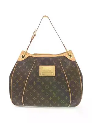 LOUIS VUITTON 2008 Monogram Galliera Pm Shoulder Bag - Brown