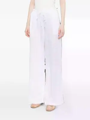 JAMES PERSE Drawstring Linen Trousers