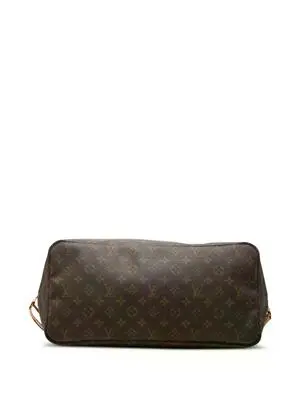 LOUIS VUITTON Monogram Neverfull Gm Tote Bag - Brown