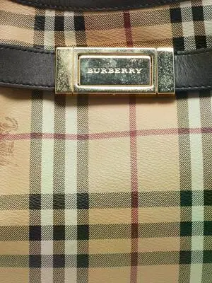 Burberry Willenmore Haymarket Check Handbag