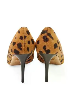CHARLOTTE OLYMPIA Kitty Hyena-print Heeled Pumps