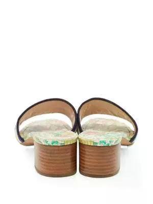Dior Dway Floral-print Sandals