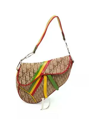 Dior 2004 Rasta Trotter Shoulder Bag - Neutrals