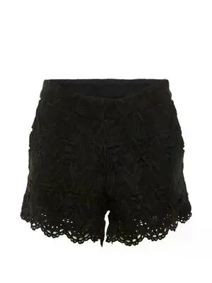 Maje Ikita Scalloped-edge Shorts