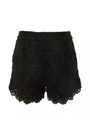 Maje Ikita Scalloped-edge Shorts