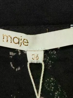 Maje Ikita Scalloped-edge Shorts