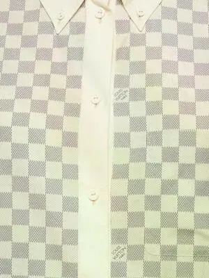 LOUIS VUITTON Damier Azur Check Shirt