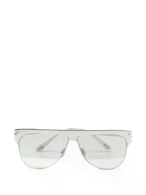 TOM FORD Logo-detail Sunglasses - Silver