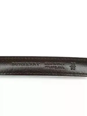 Burberry Pembroke Haymarket Check Belt